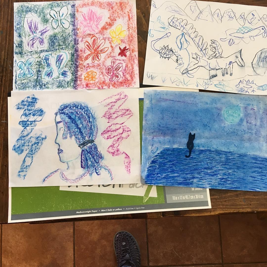 Art -inspired by Picasso | Marvelous Pigs in Satin